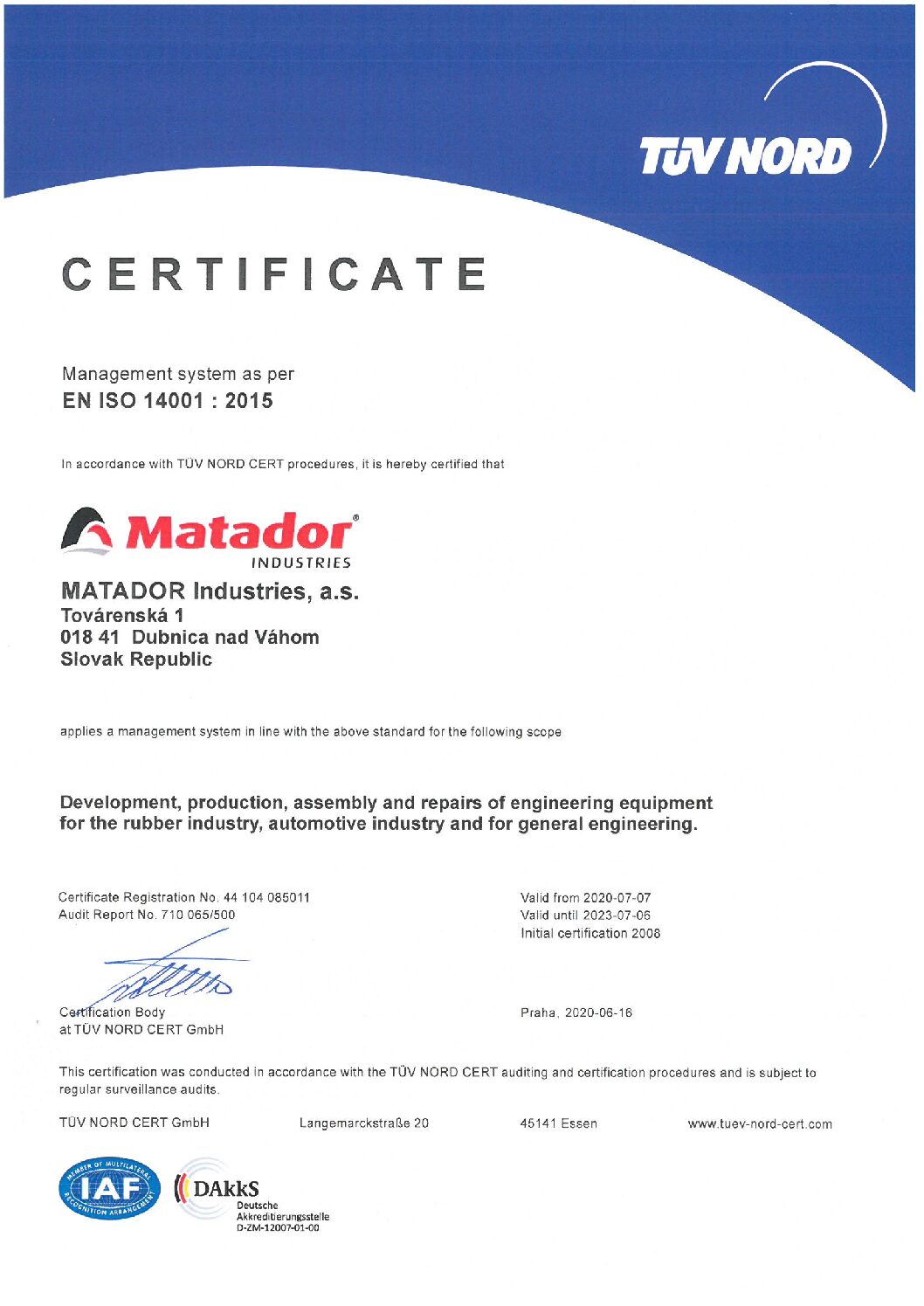 About us - MATADOR Group