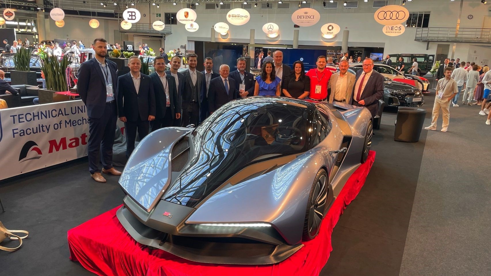 MATADOR presented the super sports hydrogen concept MH2 at the prestigious exhibition TOP ...